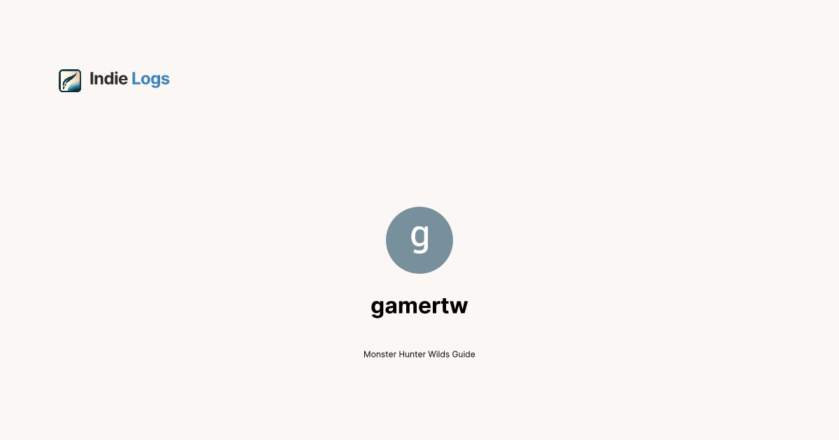 Startups by gamertw | Indie Logs